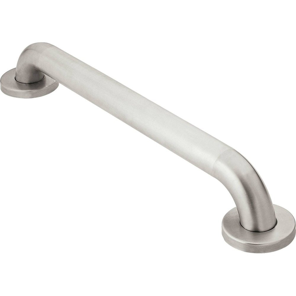Moen Bathroom Safety 30-Inch Stainless Steel Bathroom Grab Bar with Pe