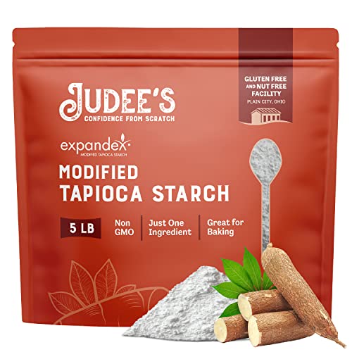 Judee’s Expandex Modified Tapioca Starch 5 lb - 100% Non-GMO, Gluten-F