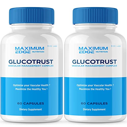(2 Pack) Glucotrust Capsules - Gluco Trust Supplement Pills Reviews Ad