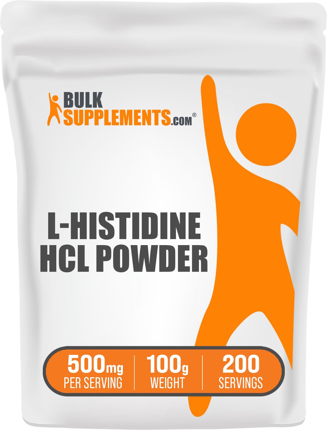 BulkSupplements.com L-Histidine HCl Powder - L-Histidine Supplement, H