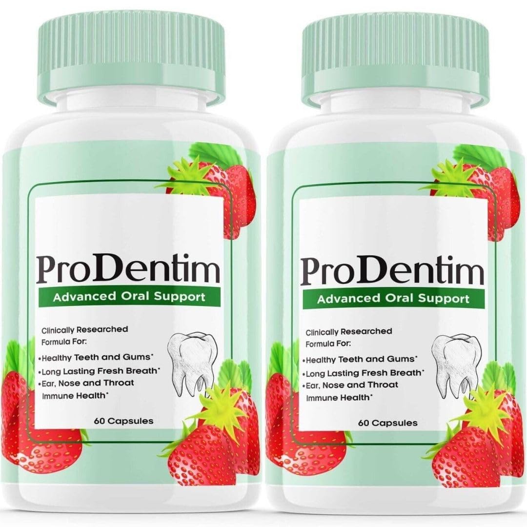 Prodentim Dental Formula for Gums and Teeth Health, 120 Capsules (2-Pa