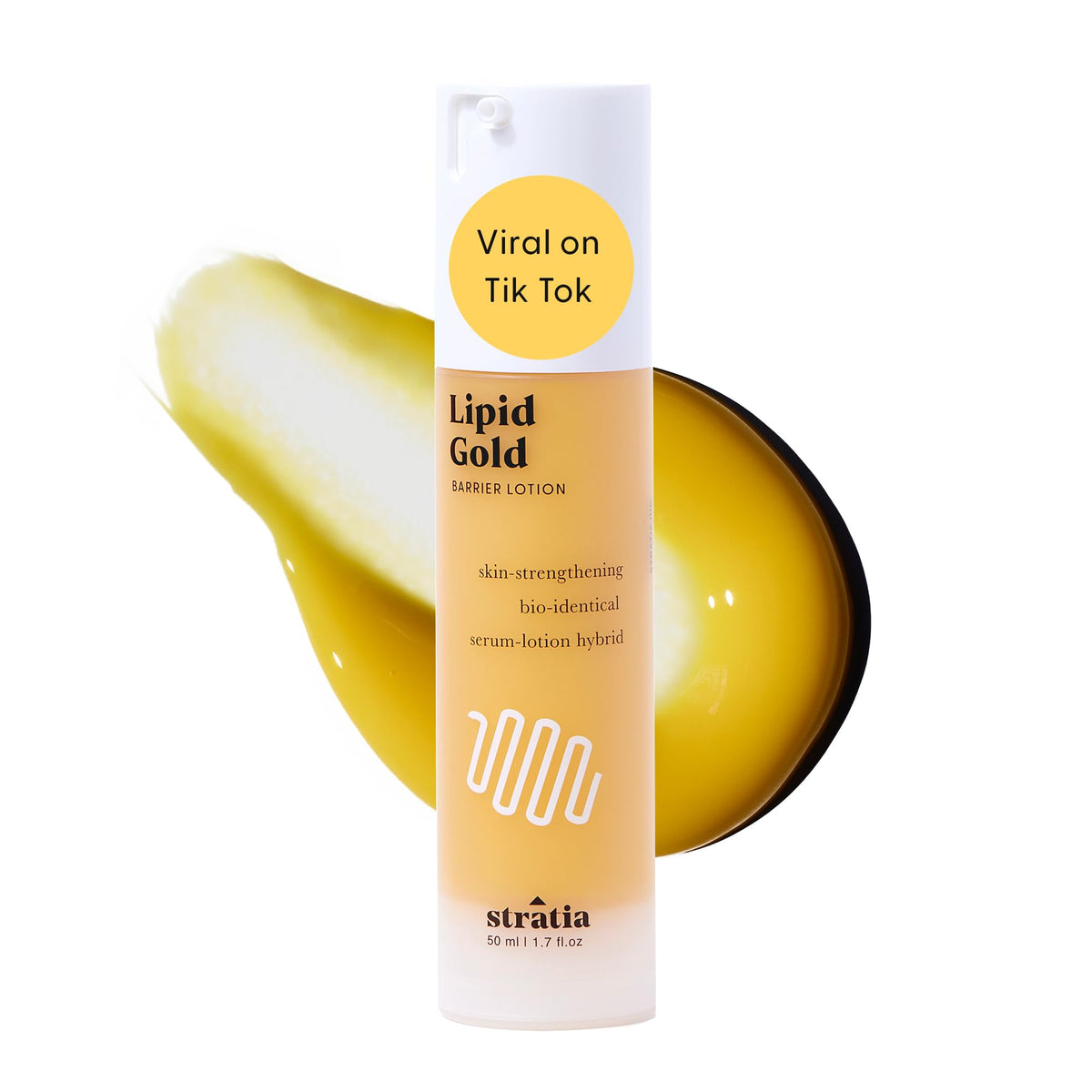 Stratia Lipid Gold Skin-Strengthening Ceramide Moisturizer, Niacinamid