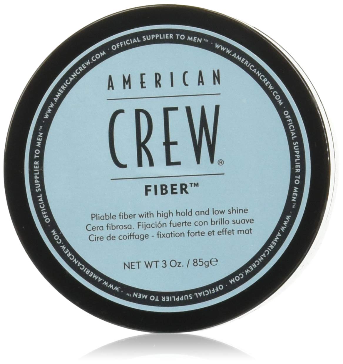 American Crew Fiber Pliable Molding Creme for Men, 3 Ounce Jars (Pack ...
