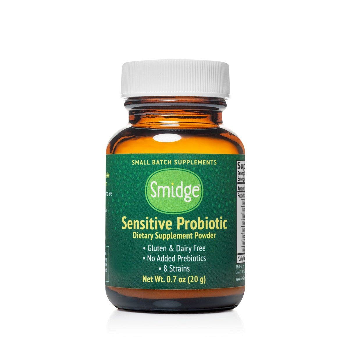 Smidge® Sensitive Probiotic Powder & Dosage Spoon (GutPro®)