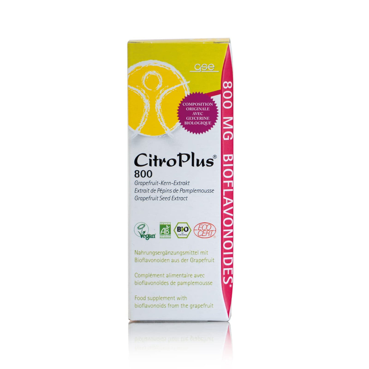 GSE CitroPlus 800 - grapefruit seed extract, 50ml grapefruit drops in
