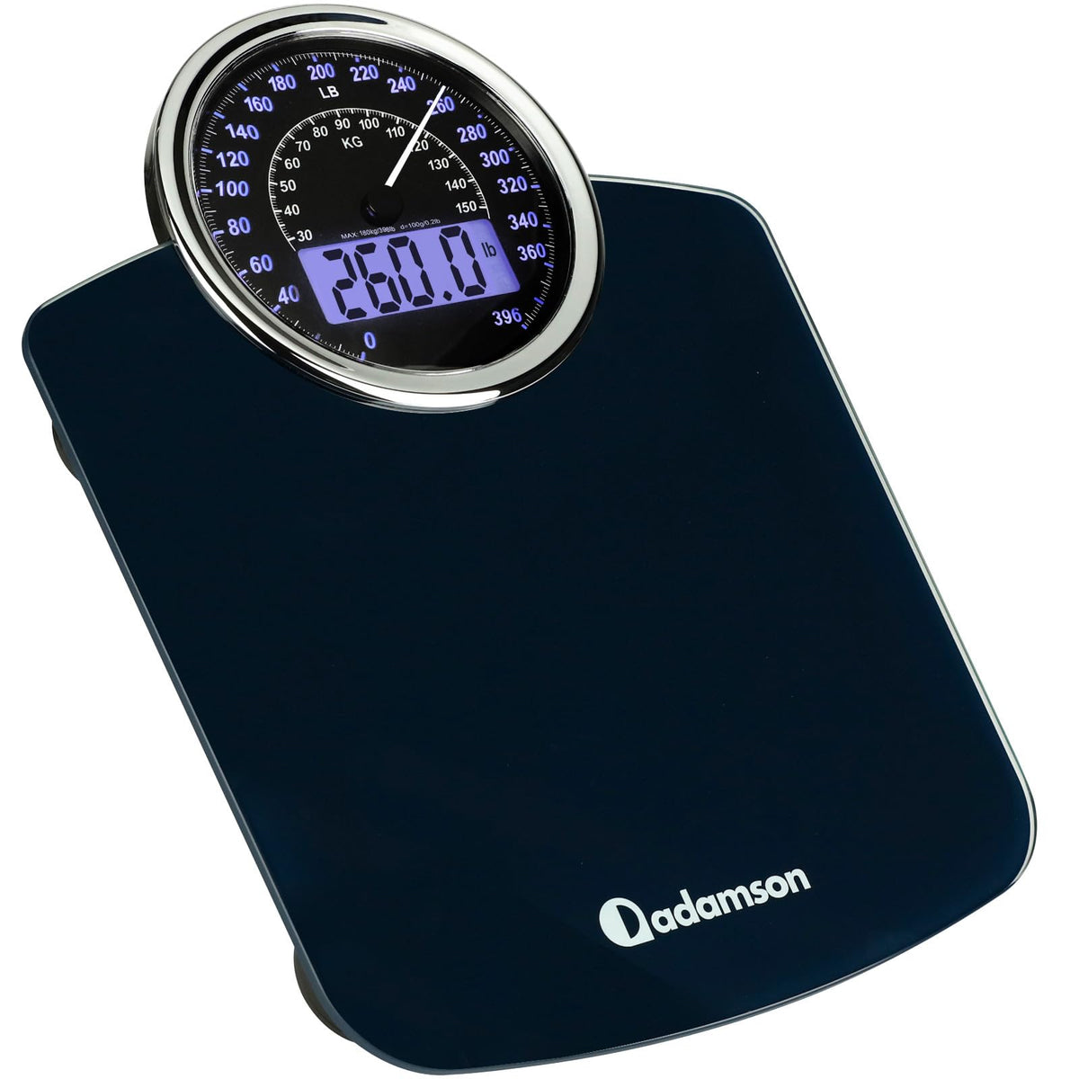 Adamson Hybrid 2-in-1 Analog & Digital Weighing Scale for Body Weight