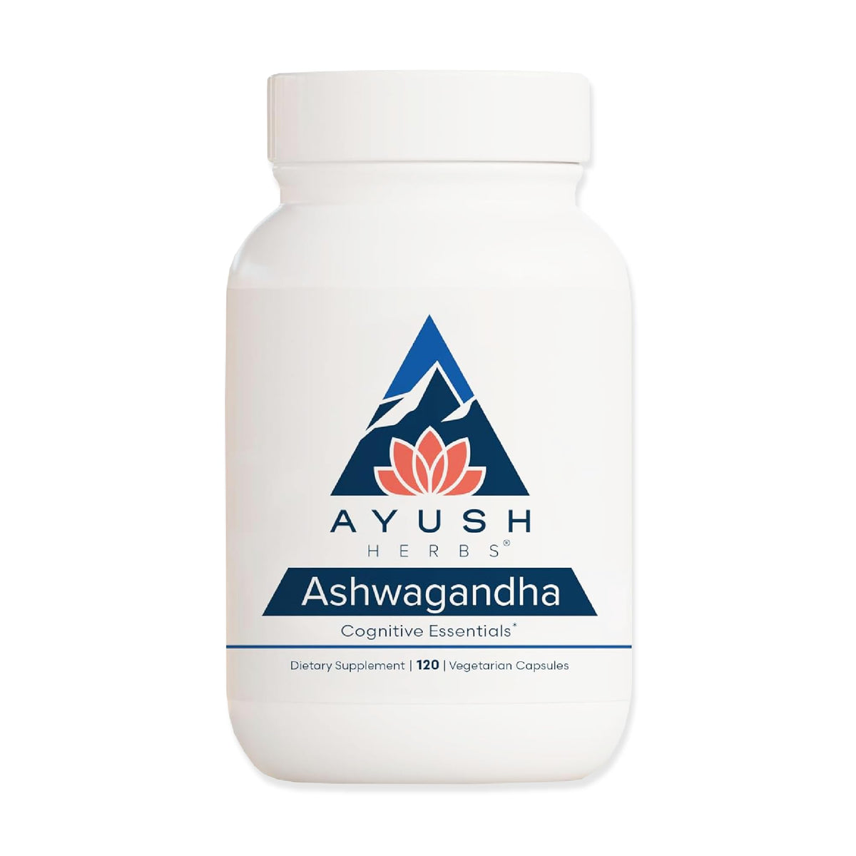 Ayush Herbs Ashwagandha, Ayurvedic Cognitive Support Supplement, Ashwa