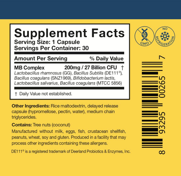 Researched Nutritionals Multi-Biome Multi Strain Probiotic - Soil-Base ...