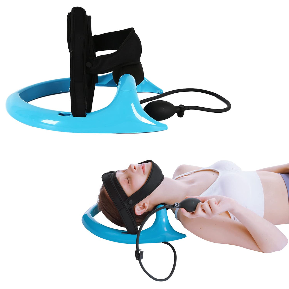 Posture Neck Exercising Cervical Spine Hydrator Pump, Relief for Stiff ...