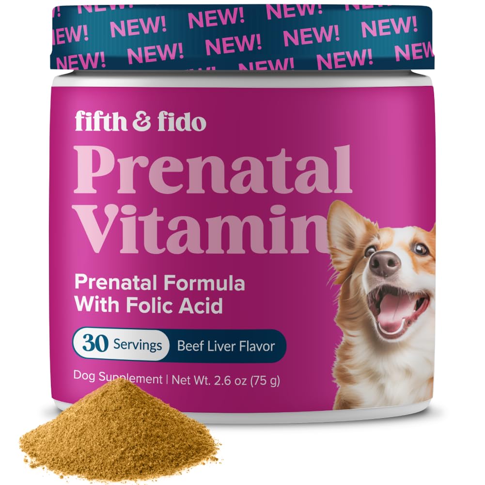 Dog Prenatal Vitamins - Prenatal Vitamins for Dogs - Prenatal Kit for