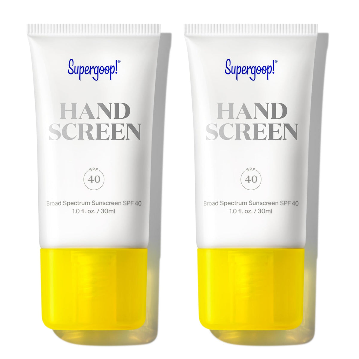 Supergoop! Handscreen SPF 40 - Pack of 2, 1 fl oz - Preventative Hand