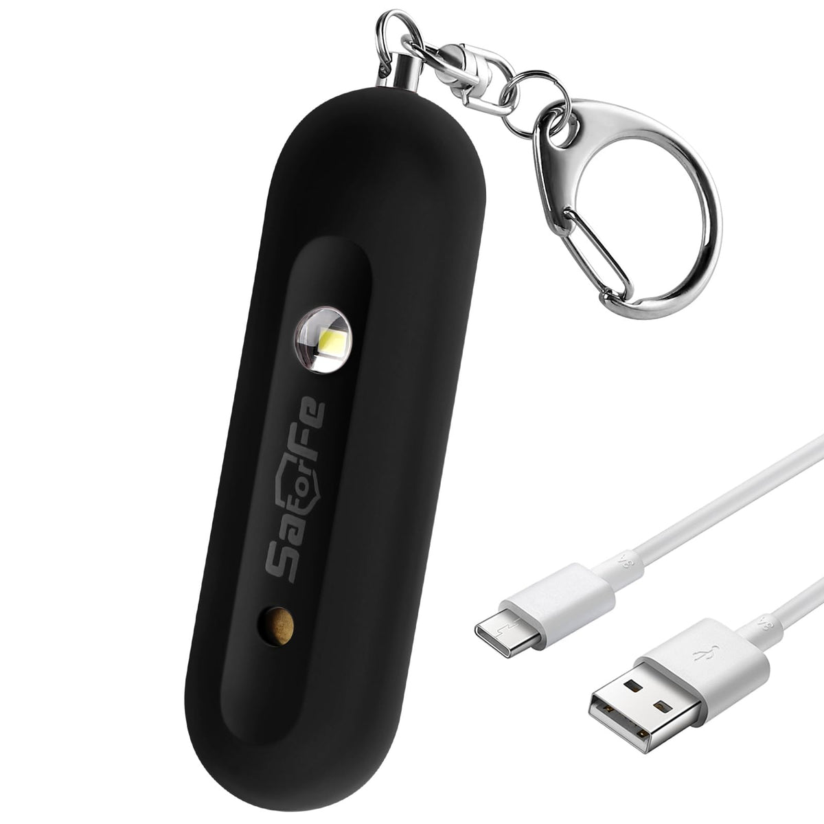 Rechargeable Personal Safety Alarm for Women - 140dB Self-Defense Secu