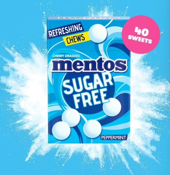 Mentos Sugar Free Peppermint Chews, 45 g (Pack of 10) – kate-minimalist