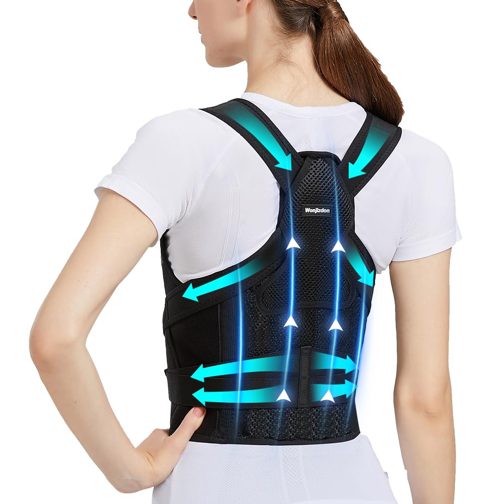 Back Brace Posture Corrector for Women and Men-Back Straightener Postu