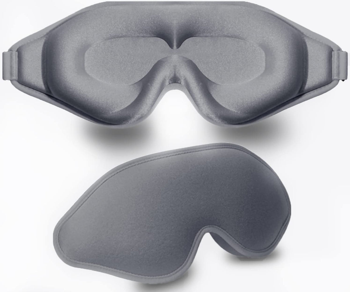 Sleep Mask, 3D Deep Contoured Eye Covers for Sleeping, 99% Block Out L