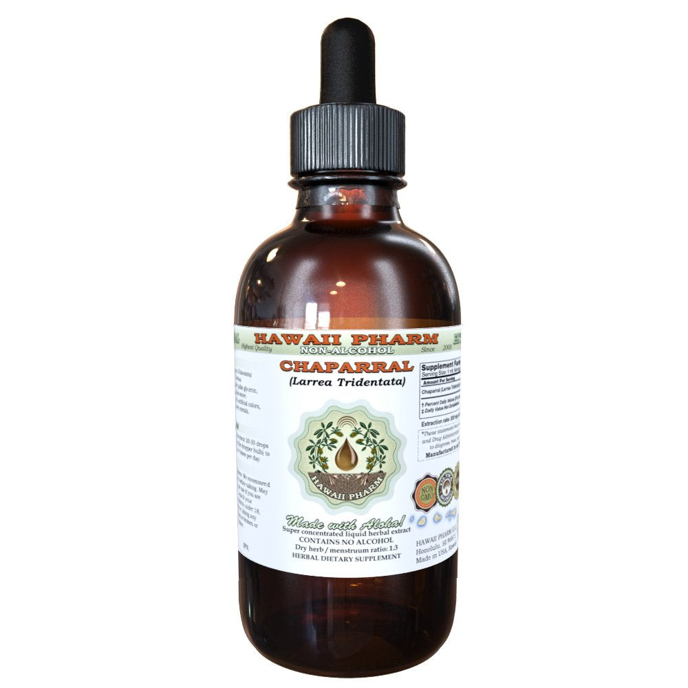 Chaparral Alcohol-Free Liquid Extract, Chaparral (Larrea tridentata) D ...