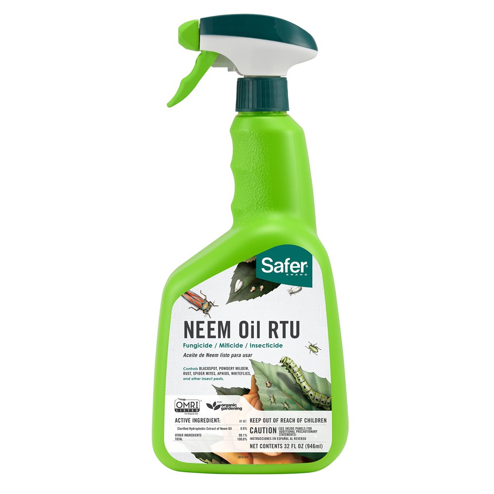 Safer Brand 5180-6 Ready-to-Use Insect Killing, Fungicide and Miticide