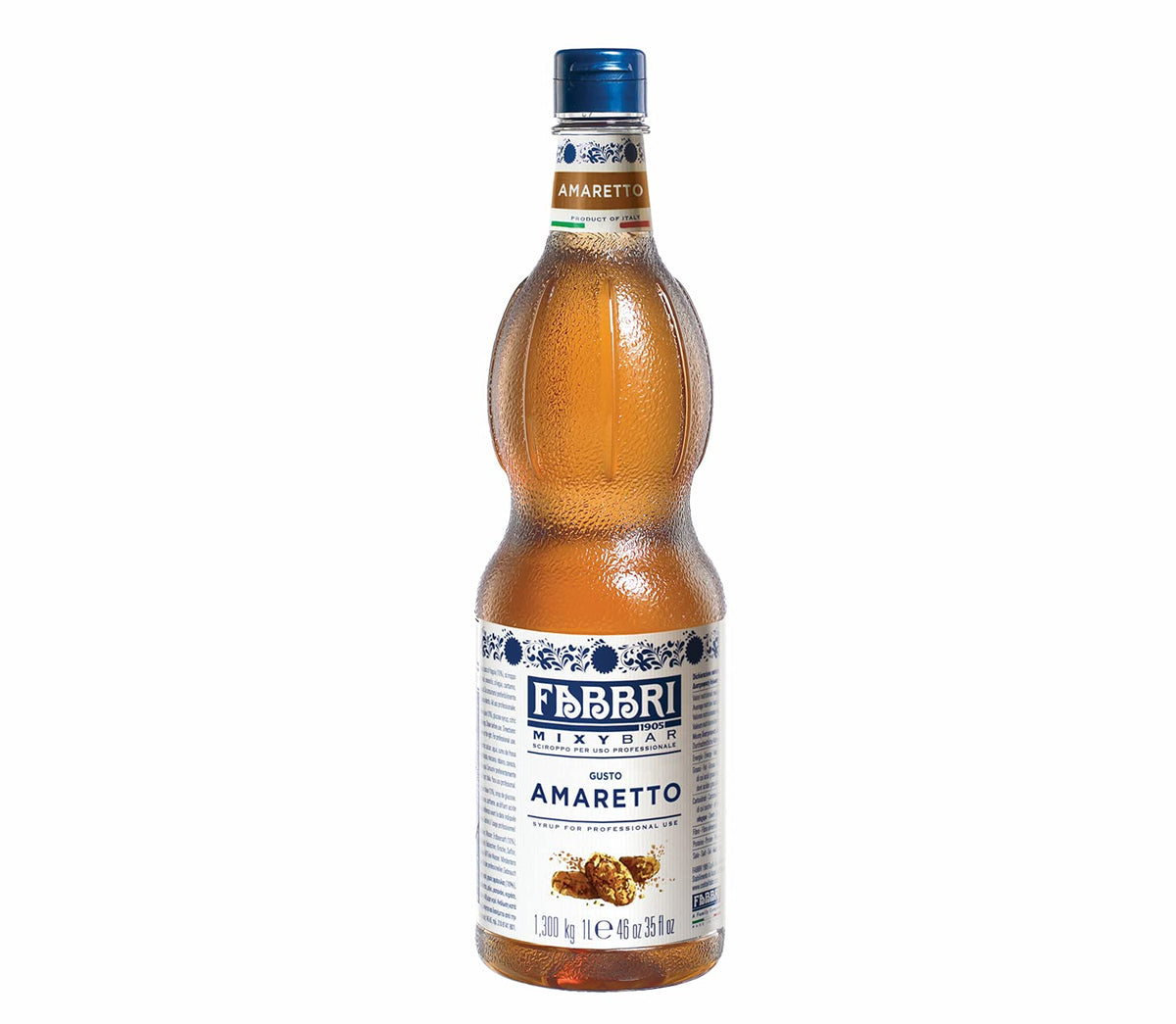 Fabbri Flavoring Syrup, Amaretto, Made in Italy, 33.8 Ounce (1 Liter ...