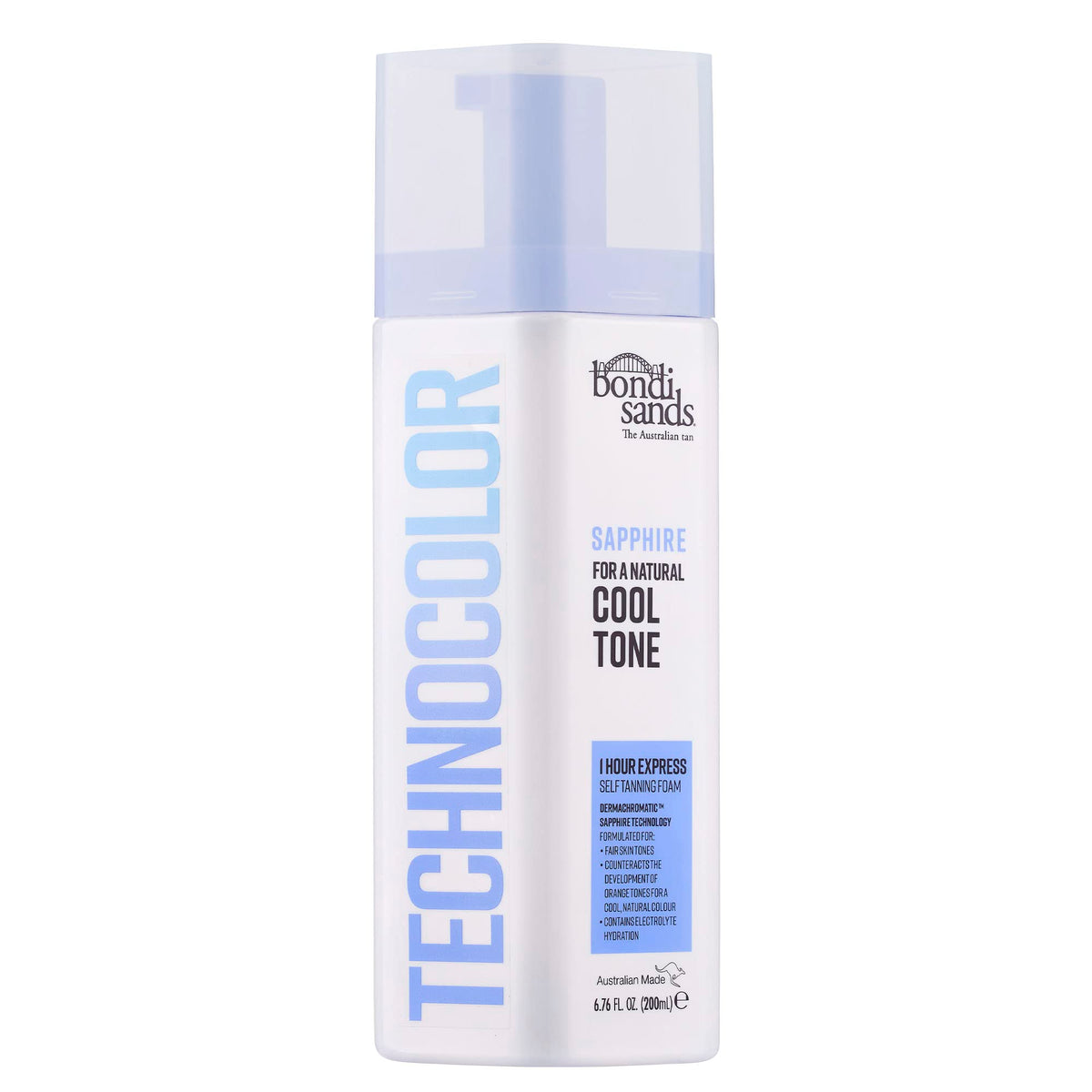Bondi Sands Technocolor Sapphire 1 Hour Express Self Tanning Foam|Best