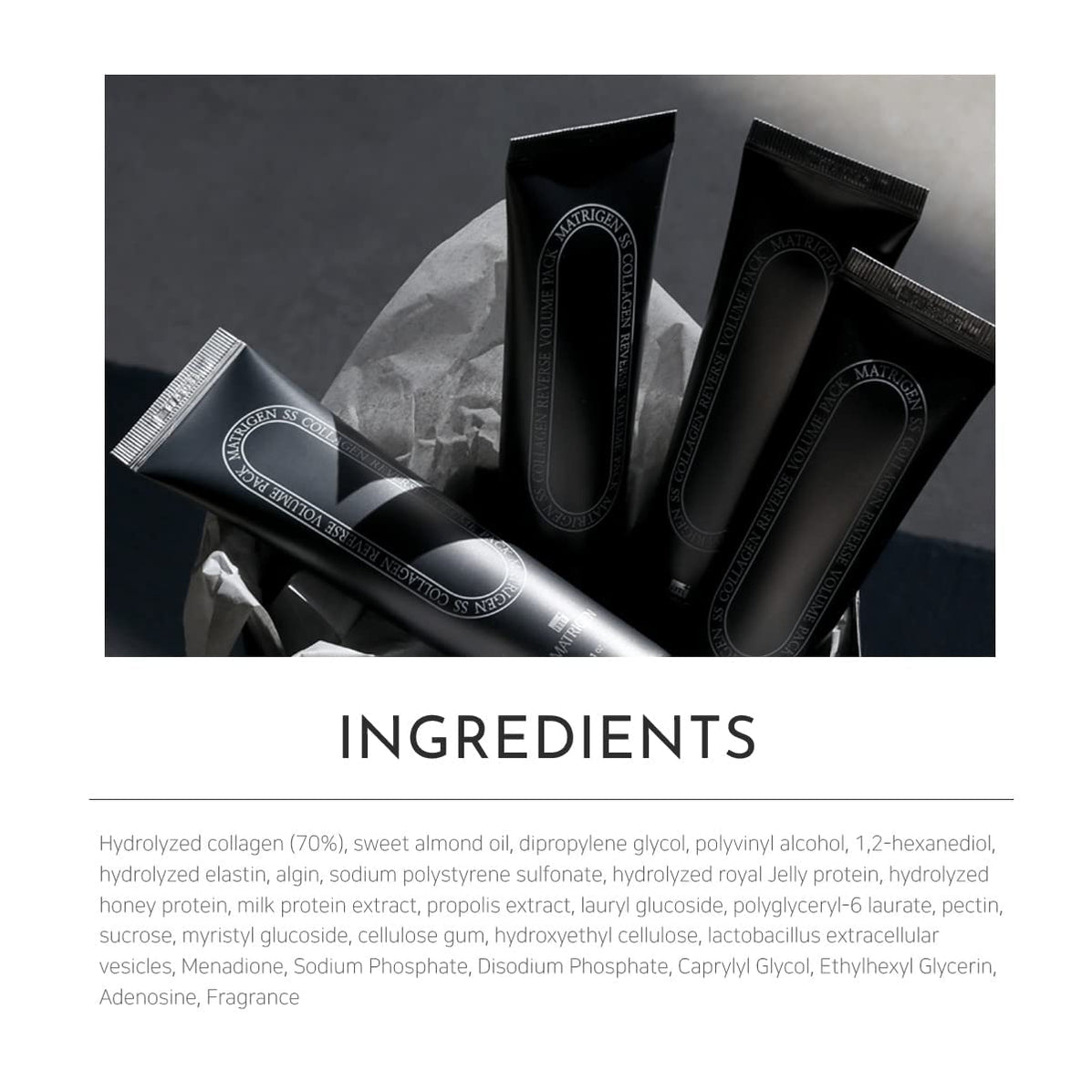 MATRIGEN SS Collagen Reverse Film Volume Peel Off Face Mask Pack, Hydr