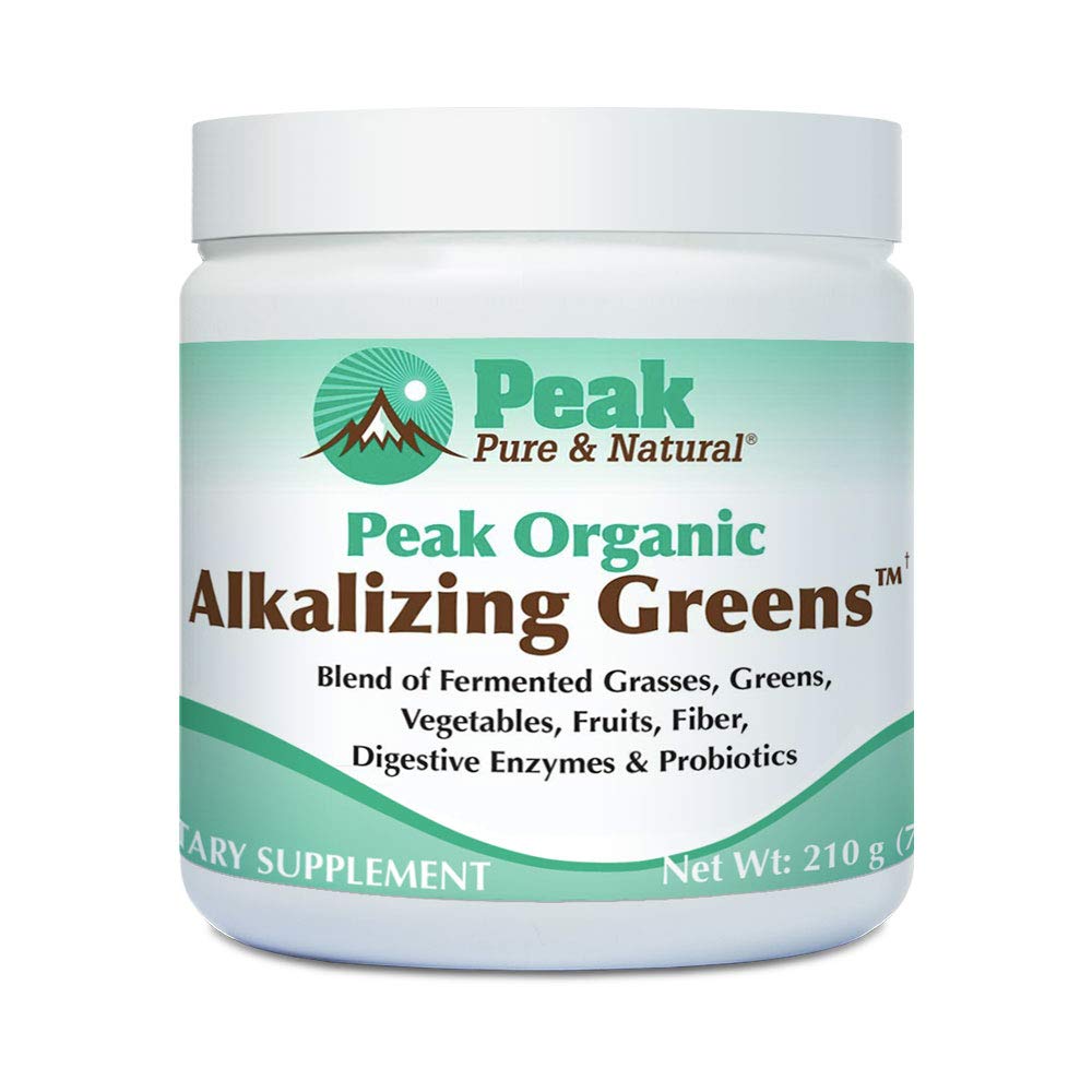 Peak Pure & Natural Peak Organic Alkalizing Greens Support pH Balance