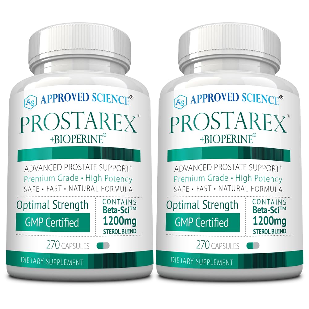 Approved Science Prostarex - Prostate Supplement - Saw Palmetto, 1200m ...