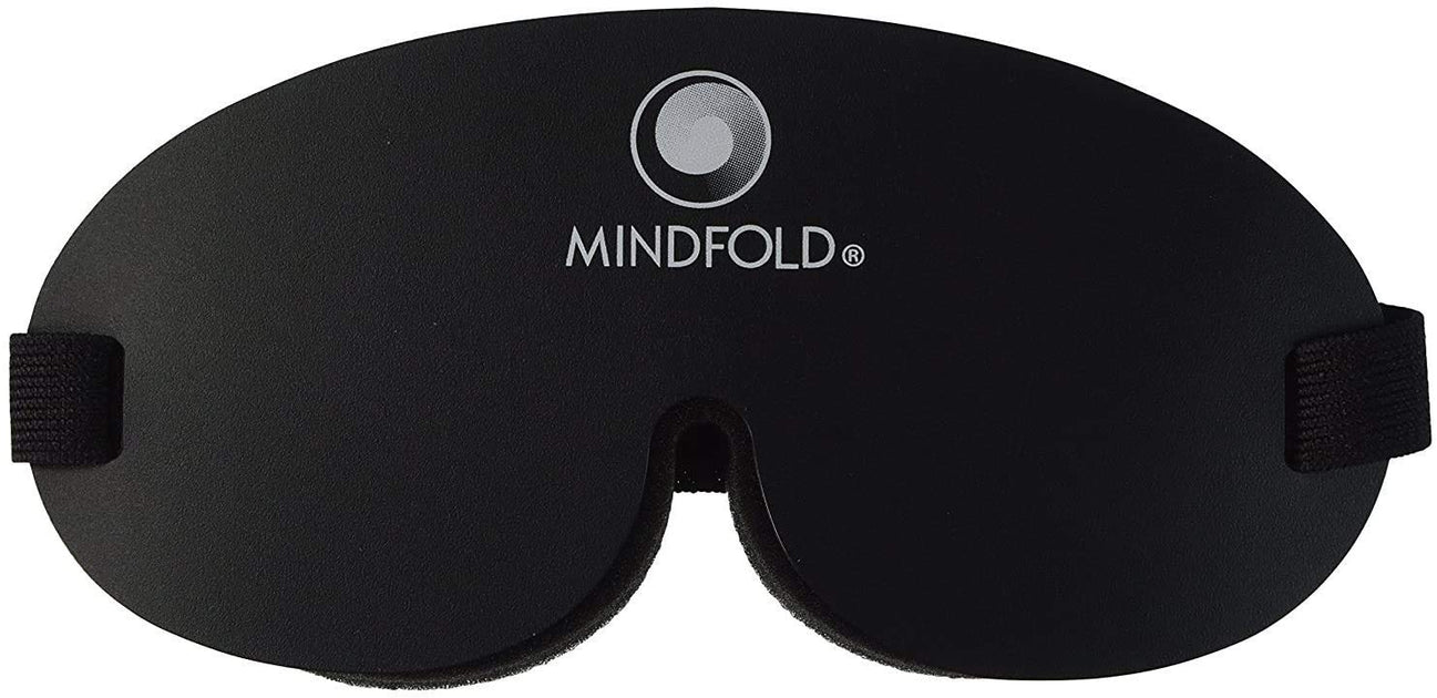 Mindfold Relaxation and Blackout Sleeping Mask, Total Darkness with Yo