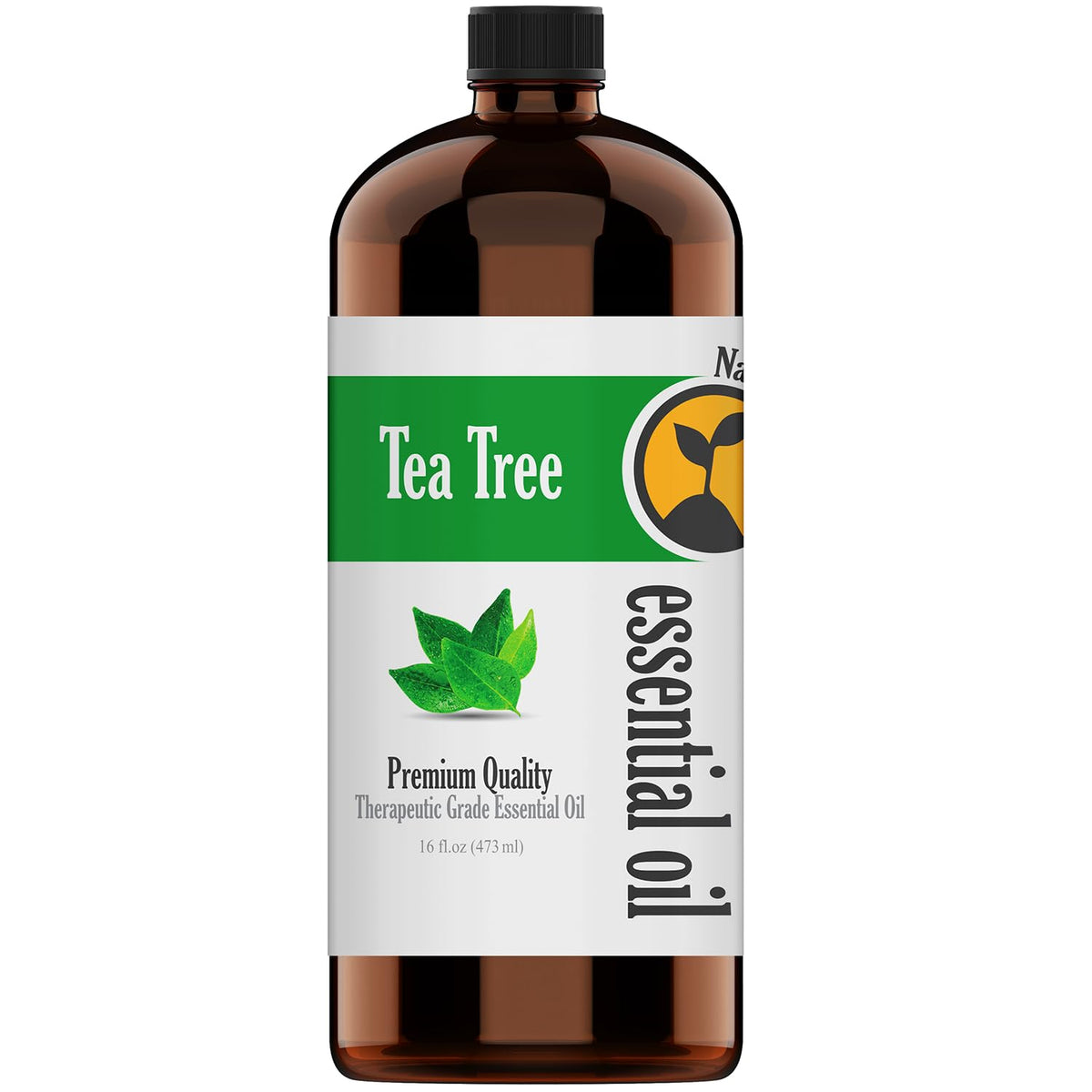 16oz - Bulk Size Tea Tree Essential Oil (16 Ounce Total) - Therapeutic ...