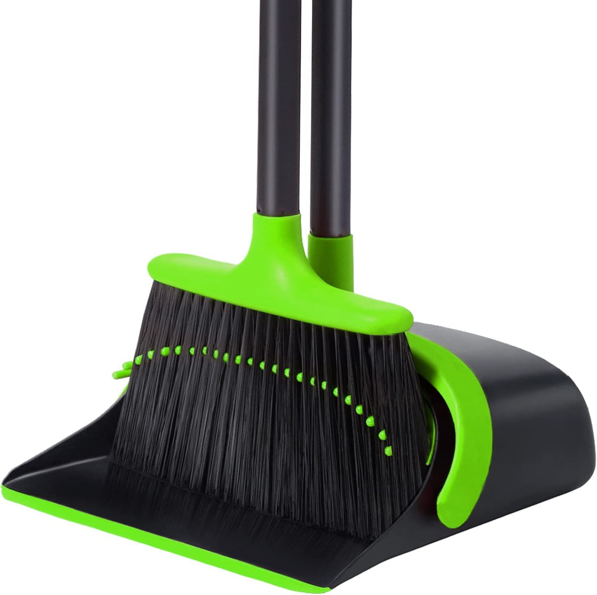 Broom and Dustpan Set,Broom and Dustpan Set for Home,52’’ Long Handle