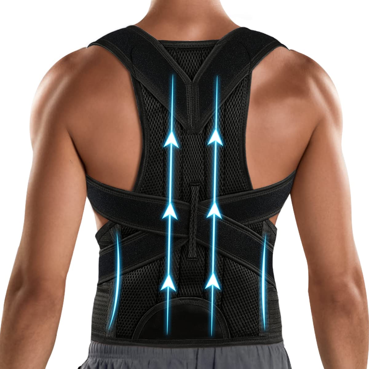 Posture Corrector for Men&Women - Back Brace for Lumbar Support and Up