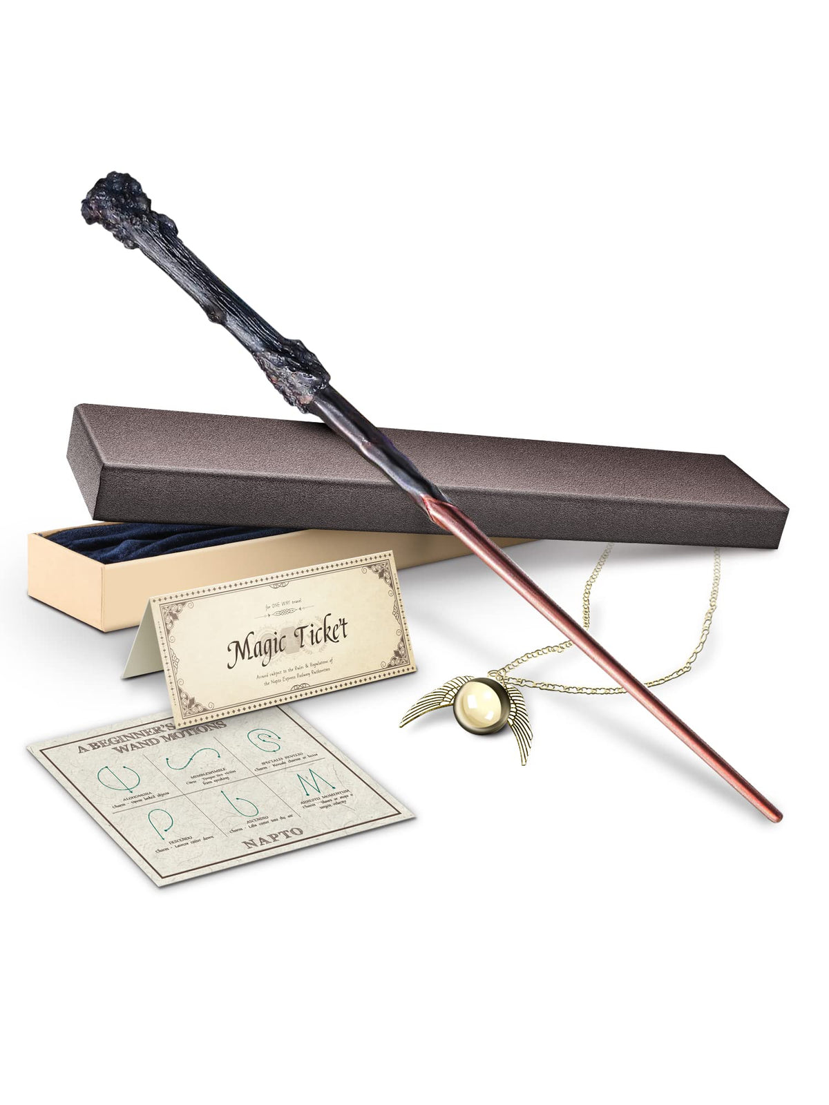 Napto Wizard Wand, Witches Cosplay Magic Wands, Wands for Collection C