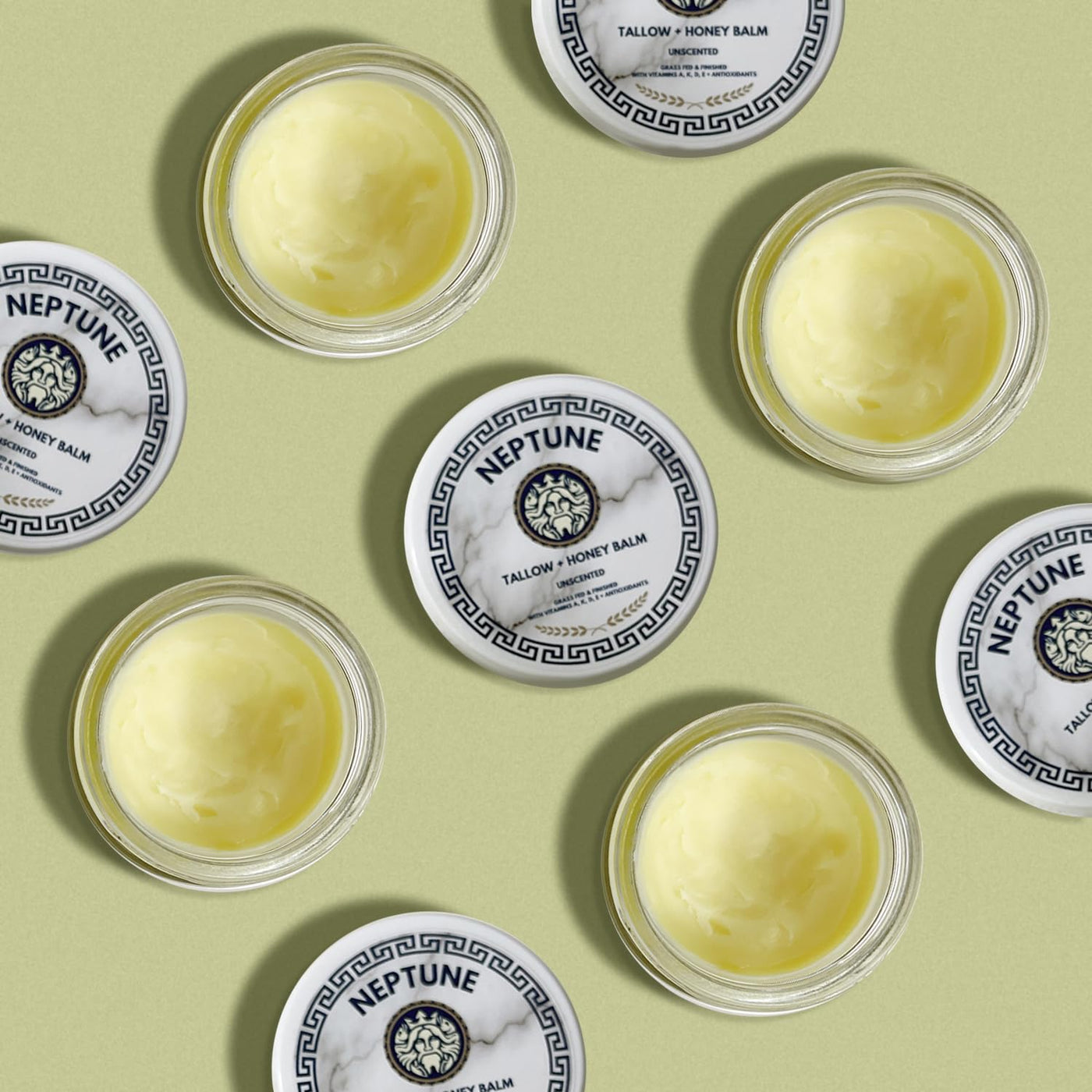 Neptune's Tallow and Honey Balm (2 oz) - Grass Fed Beef Tallow & Honey ...