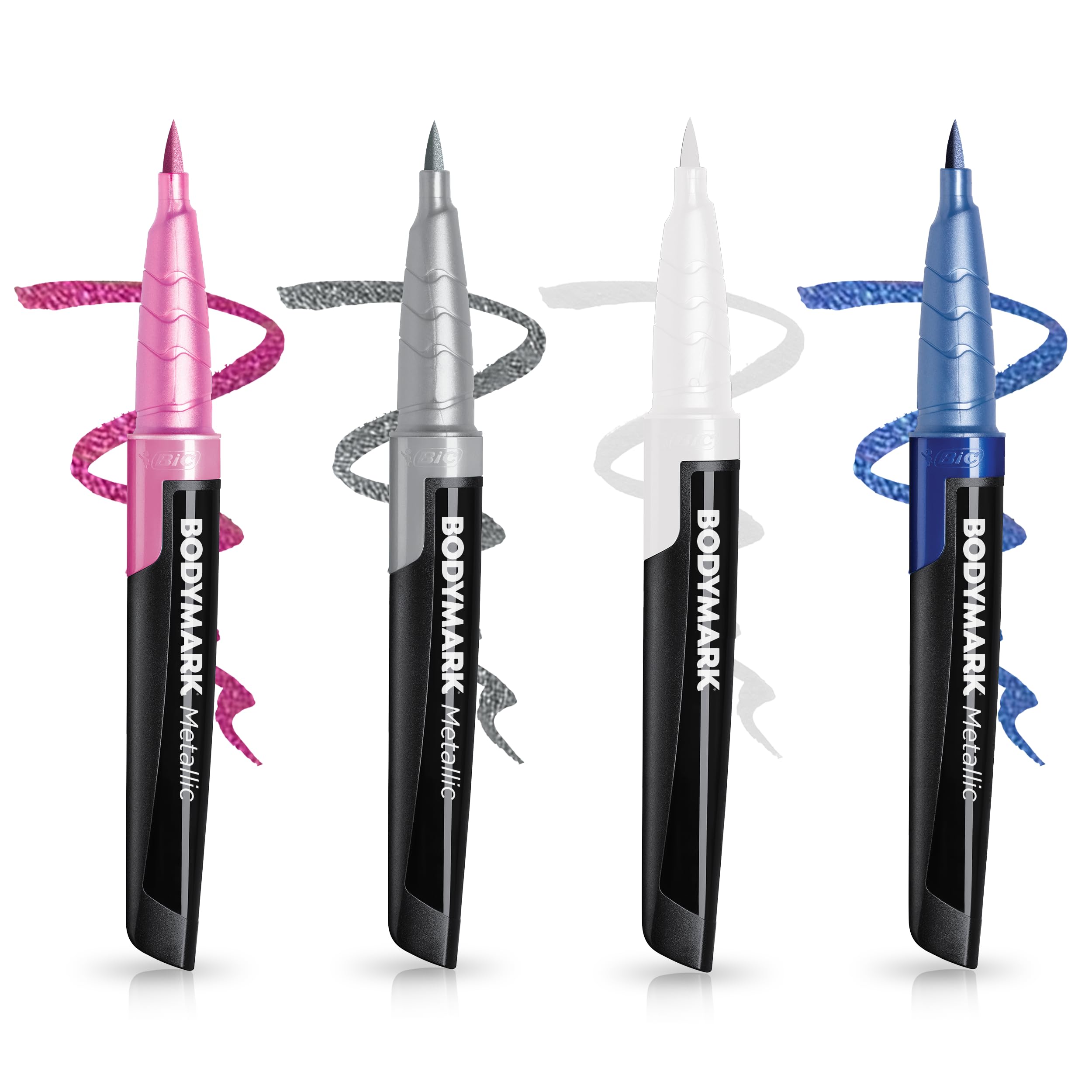 BIC BodyMark Festival Pack - Deluxe Body Markers, Premium Temporary Ta ...