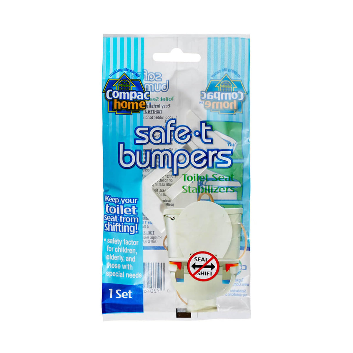 COMPAC HOME Compac’s Stabilizers T Bumpers, Lock Place, Keeps Children