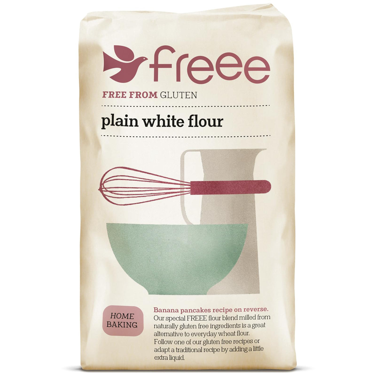 FREEE Plain White Flour | Gluten-Free All-Purpose Flour | for Bread, C ...