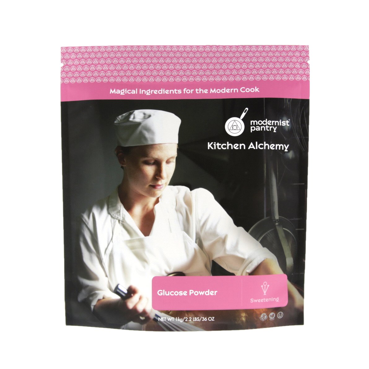 Pure Glucose Powder Vegan Gluten-Free OU Kosher Certified - 1kg/2.2lbs