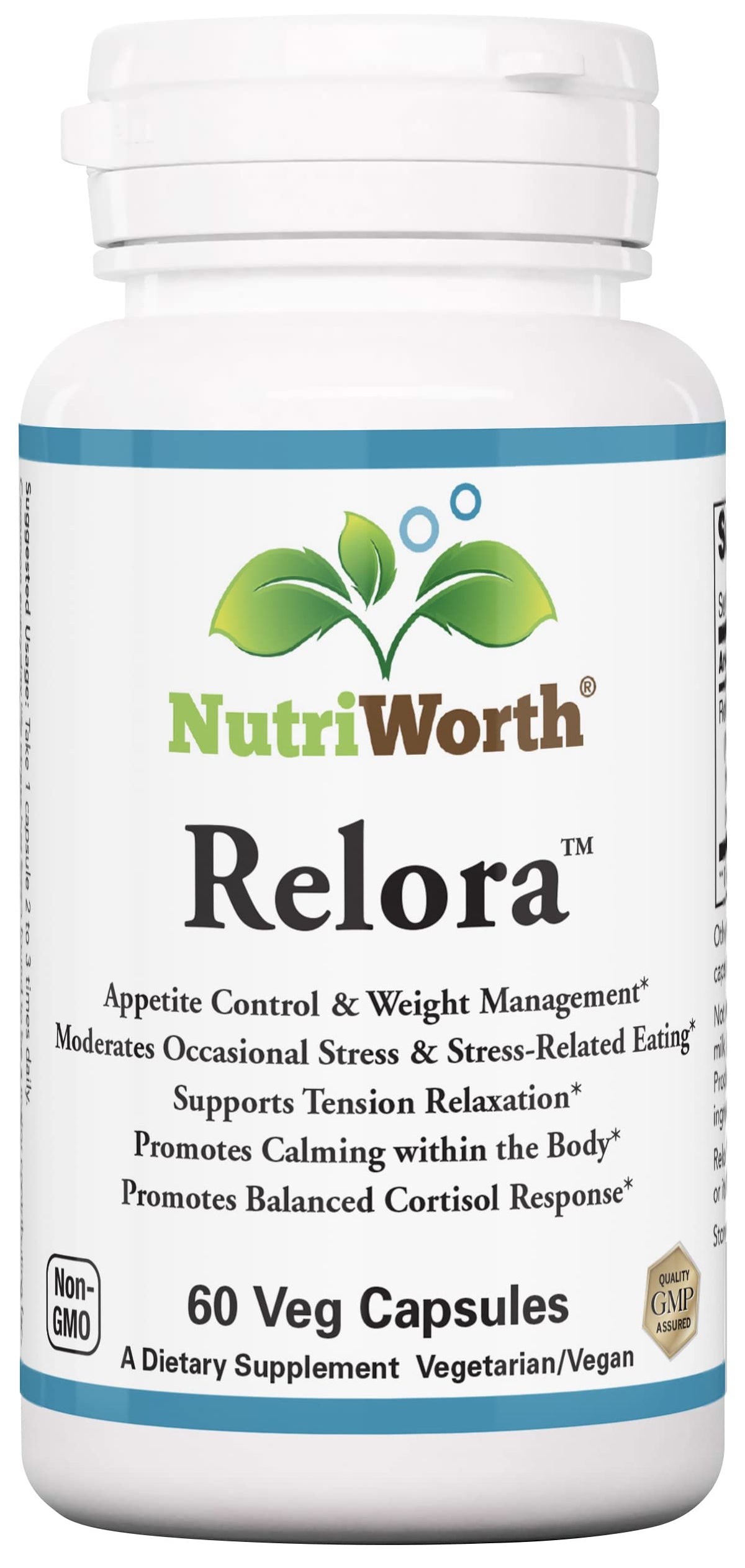 Nutriworth Relora Supplement – 300 mg, Vegetable Capsules – 60 Serving