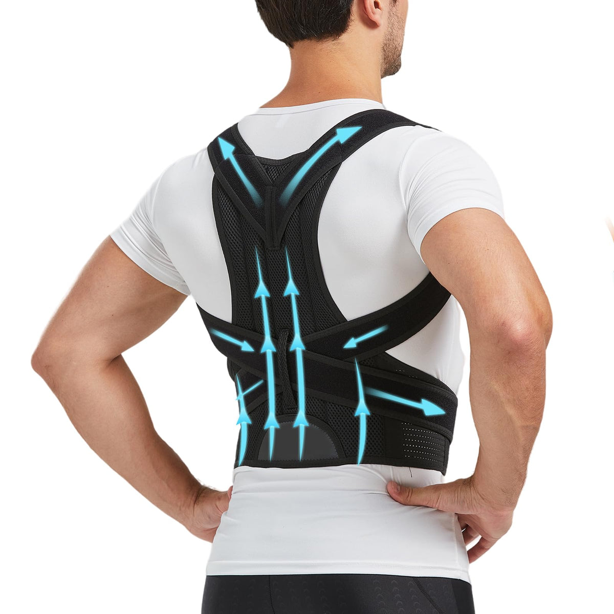 YOII Back Brace Posture Corrector for Men and Women, Fully Upper Back