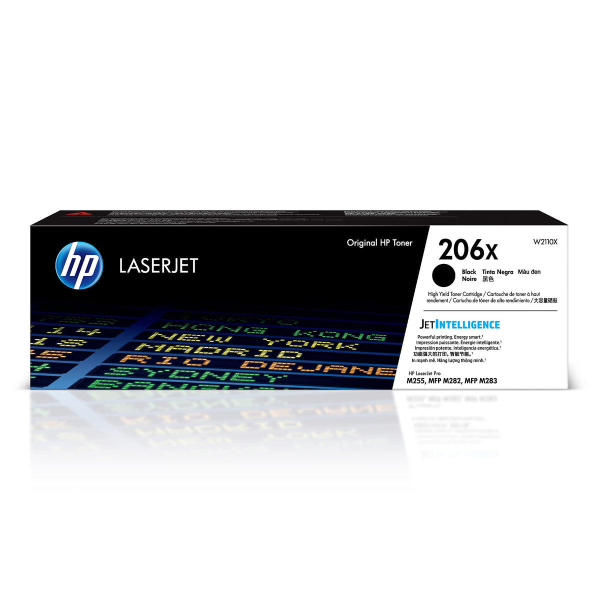 HP 206X Black High-yield Toner Cartridge | Works with HP Color LaserJe