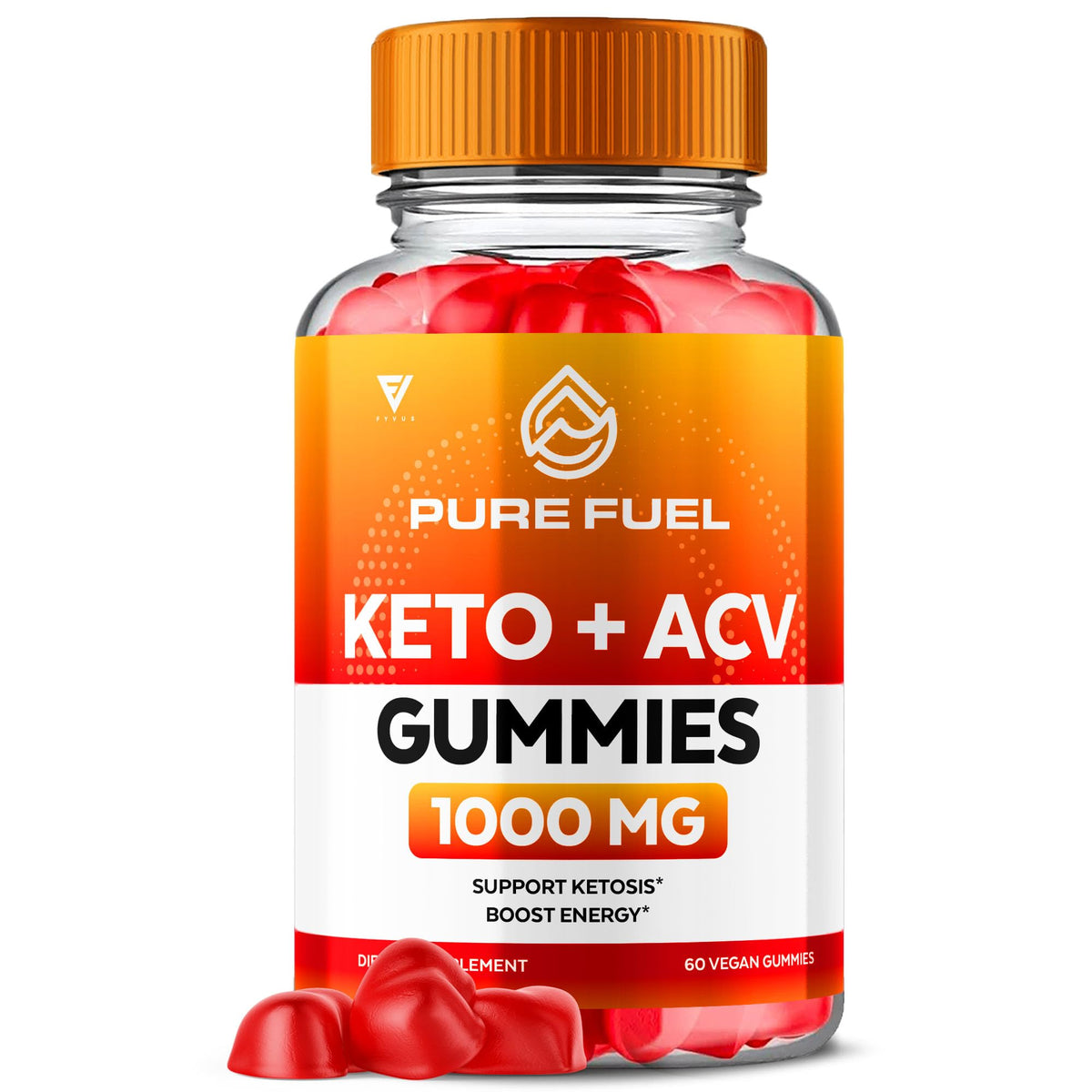 Pure Fuel Keto ACV Gummies, Pure Fuel Keto + ACV 525MG Per Gummy, Pure ...