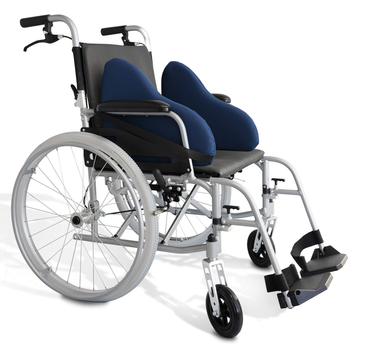 NYOrtho Wheelchair Lateral Support - L-Shape Padded Lateral Support Cu