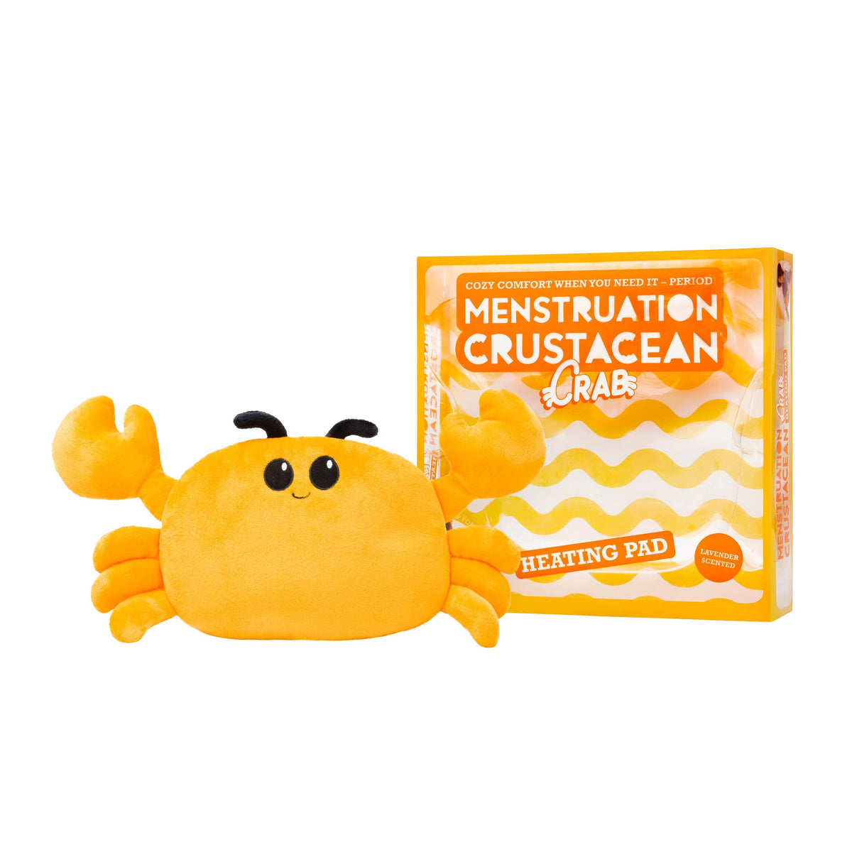 Menstruation Crustacean Crab: Lavender Scented Microwaveable Heating P