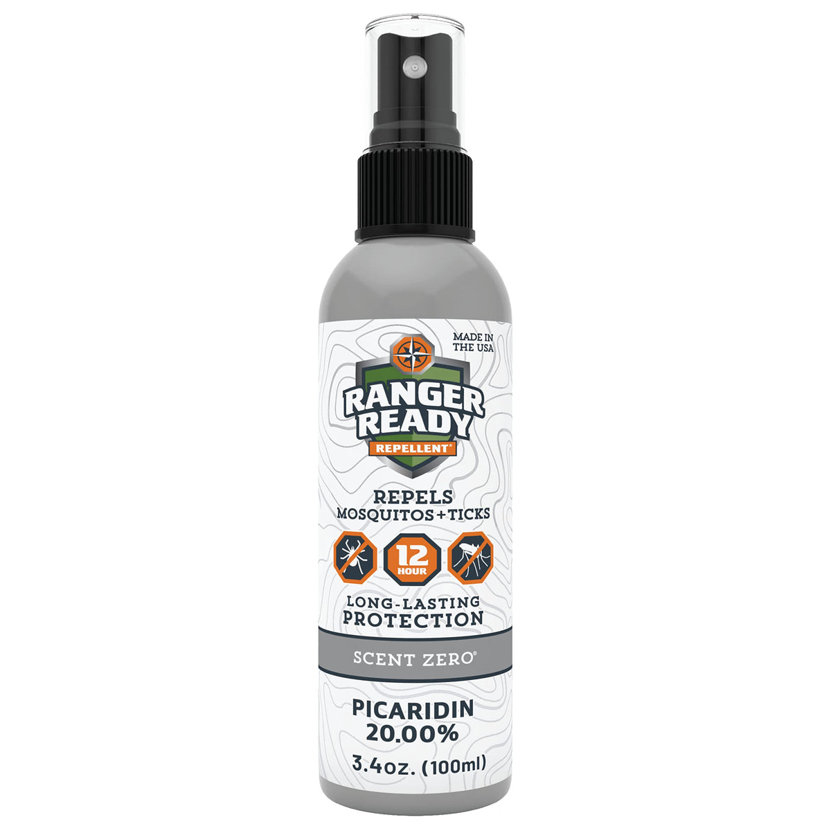 Ranger Ready Picaridin Insect Repellent Spray - Mosquito Repellent and