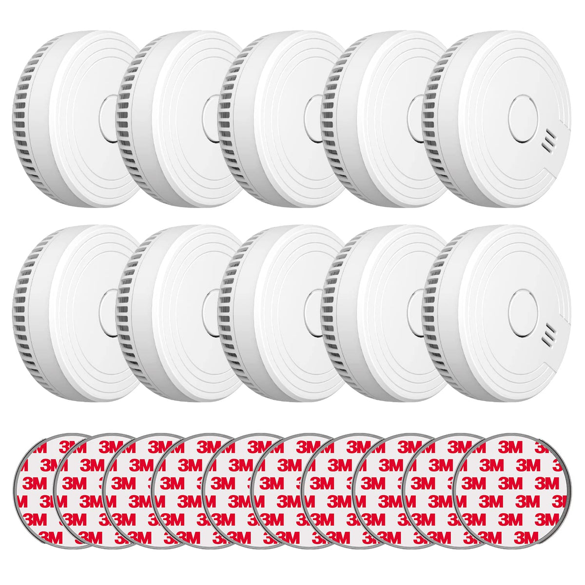 Ecoey Smoke Detector, Smoke Alarm with Advanced Photoelectric Technolo