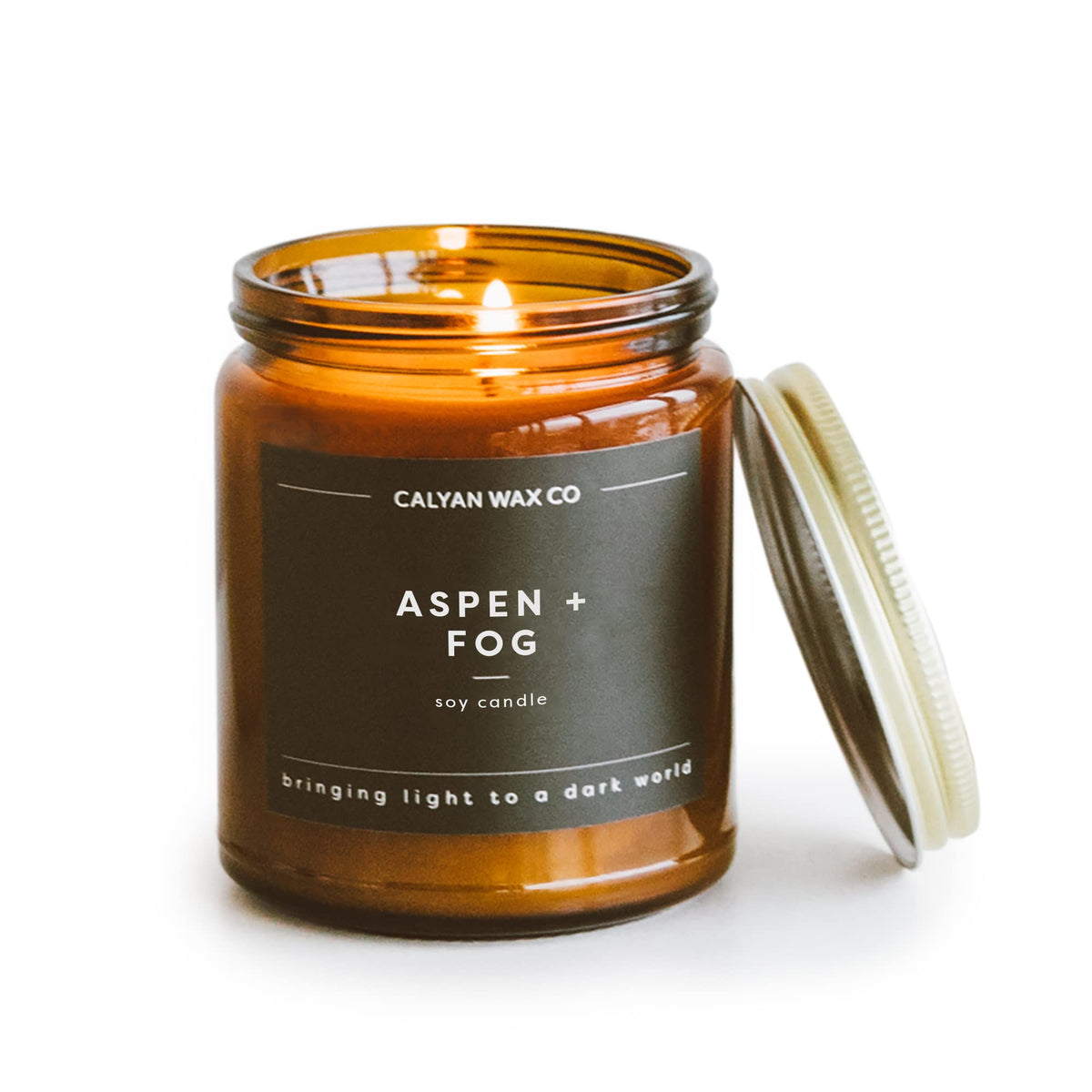 Calyan Wax Soy Wax Candle, Aspen & Fog Scented Candle for The Home | P