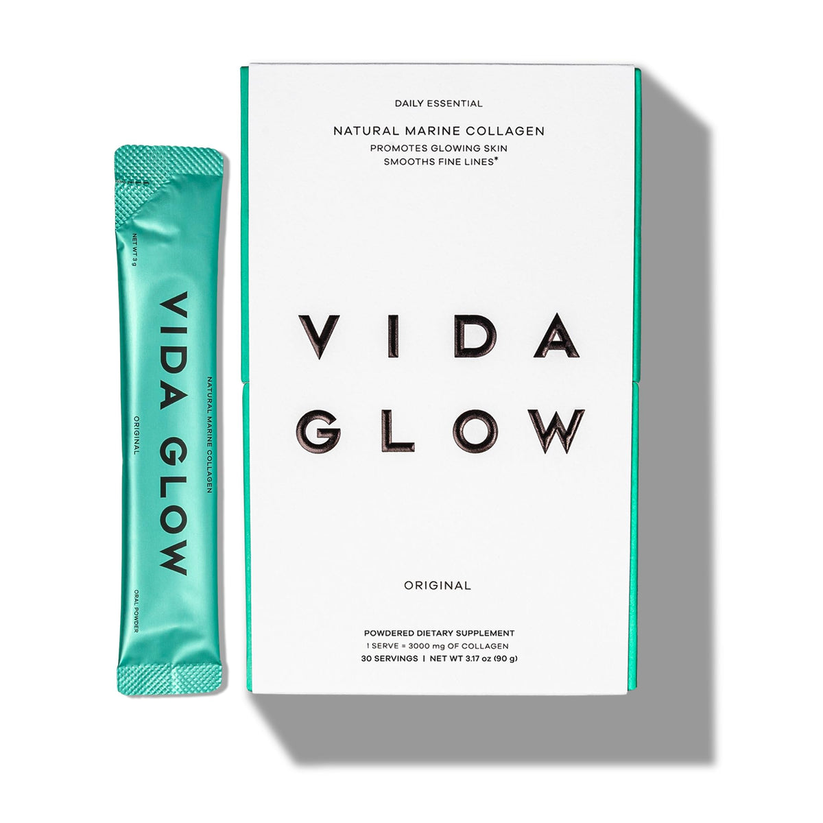 Vida Glow Marine Collagen Powder Sachets Original