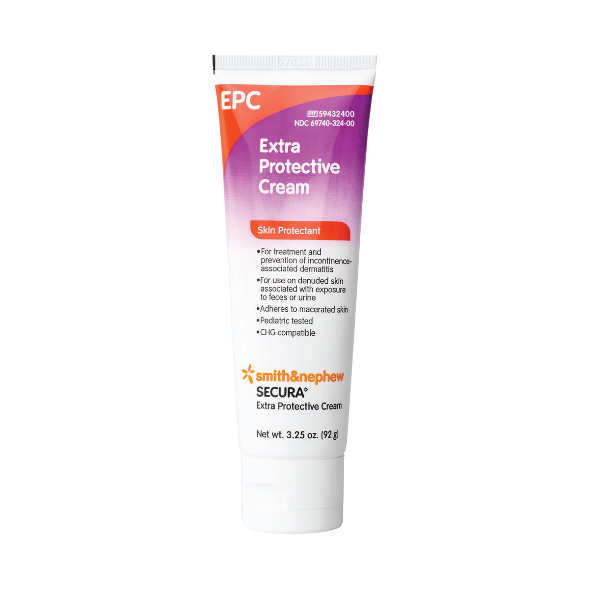 Smith+Nephew SECURA Extra Protective Cream (EPC) Tube, Diaper Rash Cre