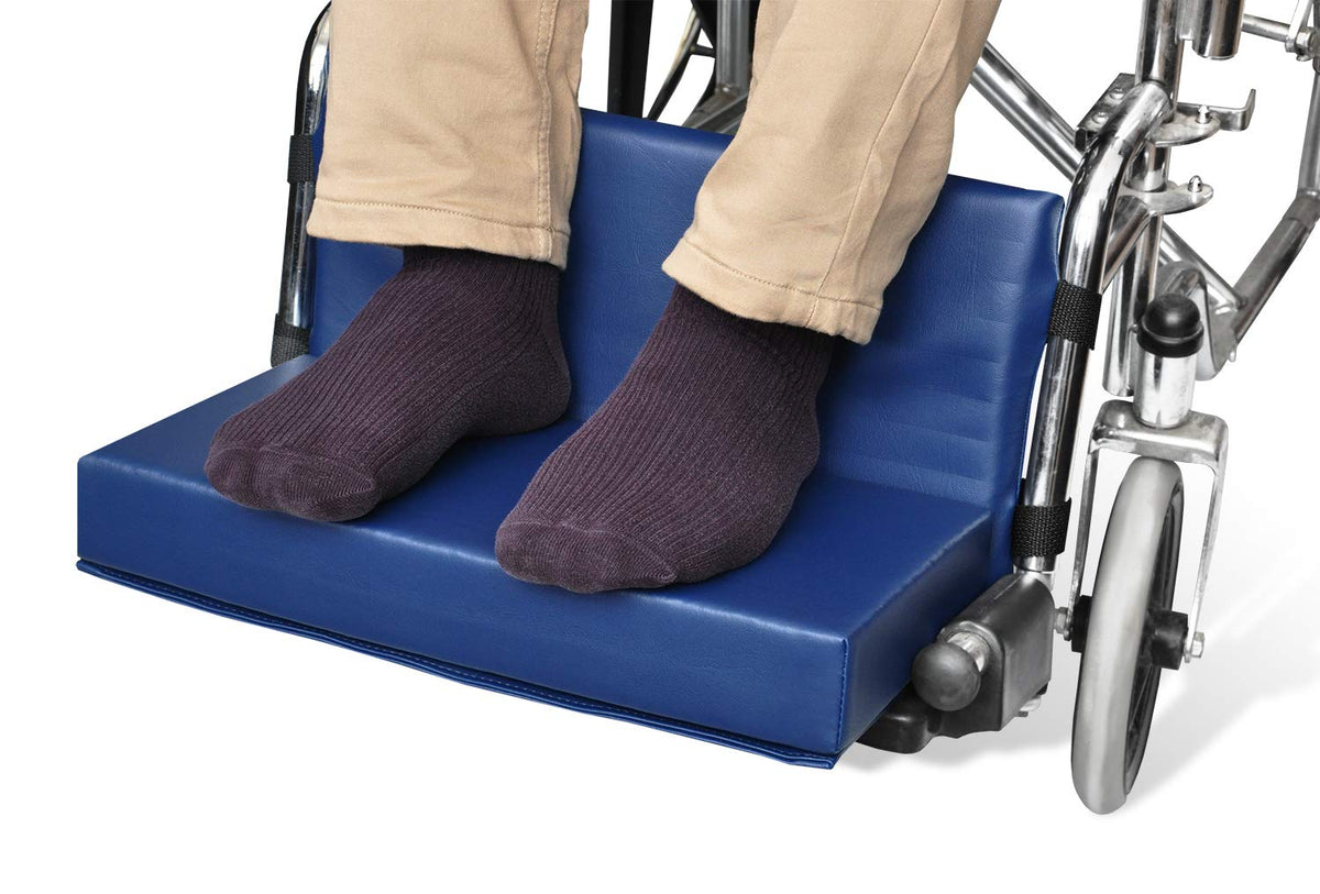NYOrtho Wheelchair Foot-Rest Extender Elevating Pad - Leg Cushion Prot