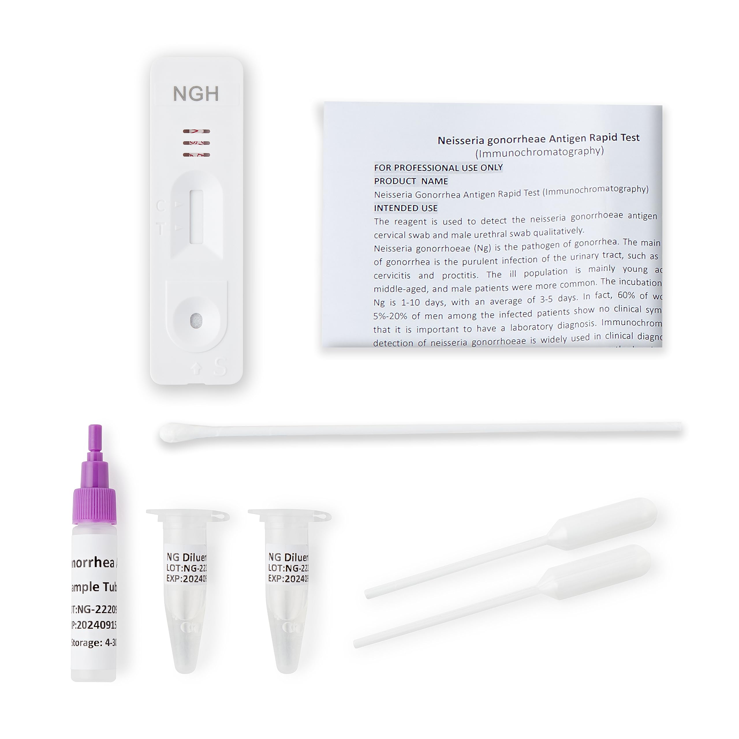 2-in-1 at Home Test Kit - Antigen Self-Testing Kit – Chlamydia and Gon ...
