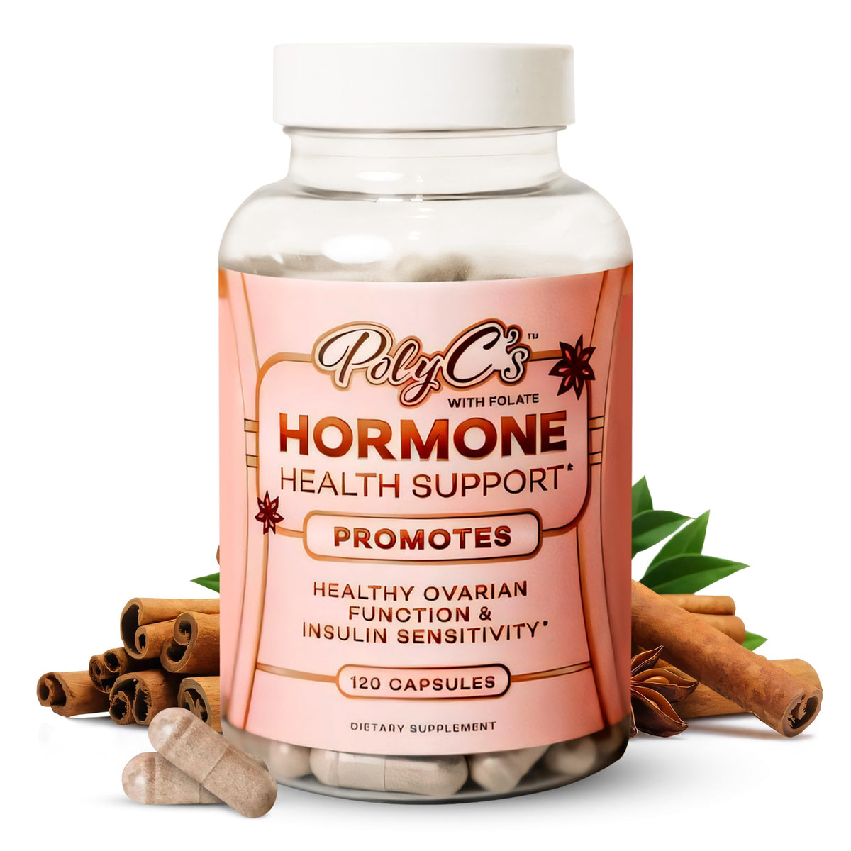 POLYC'S - Myo-inositol & D-Chiro Inositol PCOS Supplement - PCOS Vitam